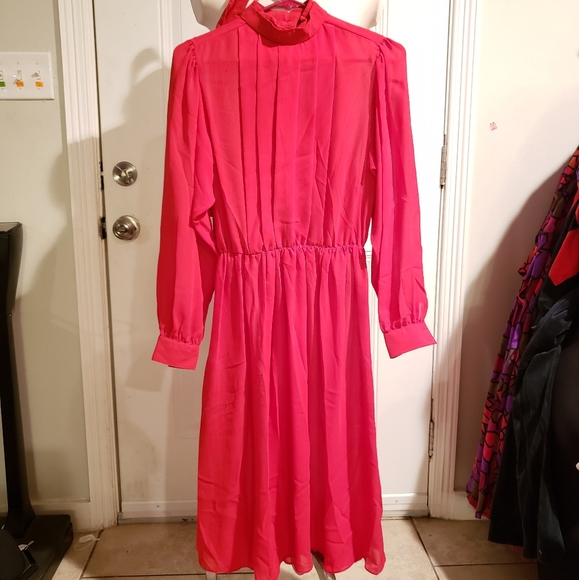 Howard Wolf | Dresses | Vintage Howard Wolf Dallas New York Red Dress ...